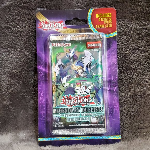 Toys | Yugioh Cards Legendary Duelists Synchro Storm 2 Booster Packs 1 ...